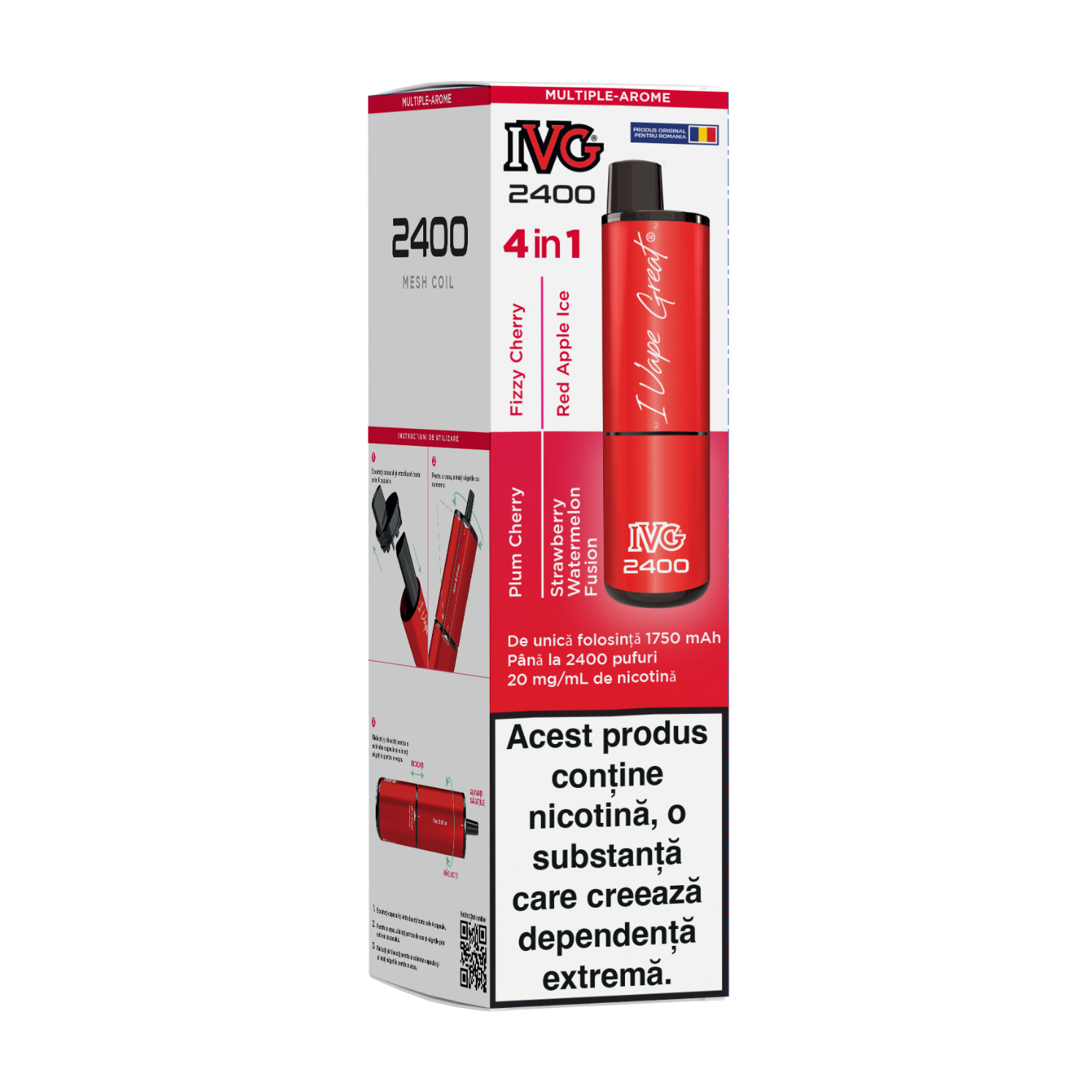 IVG® – Tigara Electronica Vape Reincarcabila 🔥 - IVG Romania